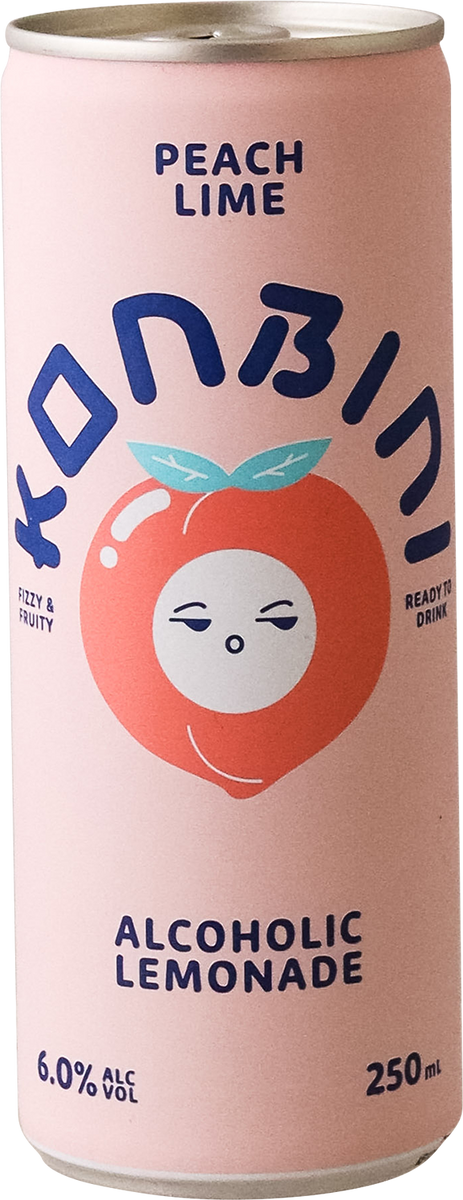 Garage Project - Konbini Peach Lime Alcoholic Lemonade 4PACK