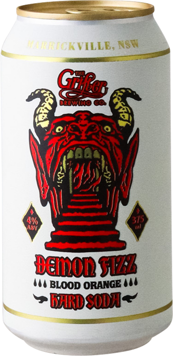 Grifter - Demon Fizz Blood Orange Hard Soda 4PACK