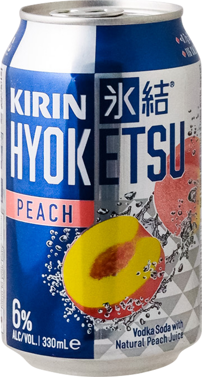 Kirin - Hyoketsu Vodka Soda with Peach 4PACK